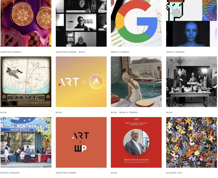 .ART Blog: Time To Look Back at the Best Articles of 2021 - .ART