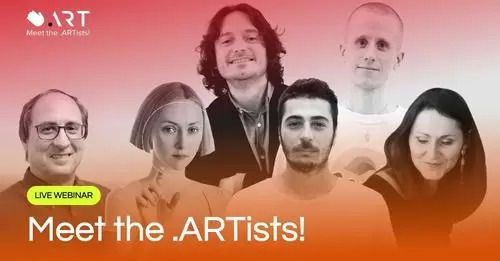 First "Meet the .ARTists!" Webinar: A Showcase of Global Artistic Talent