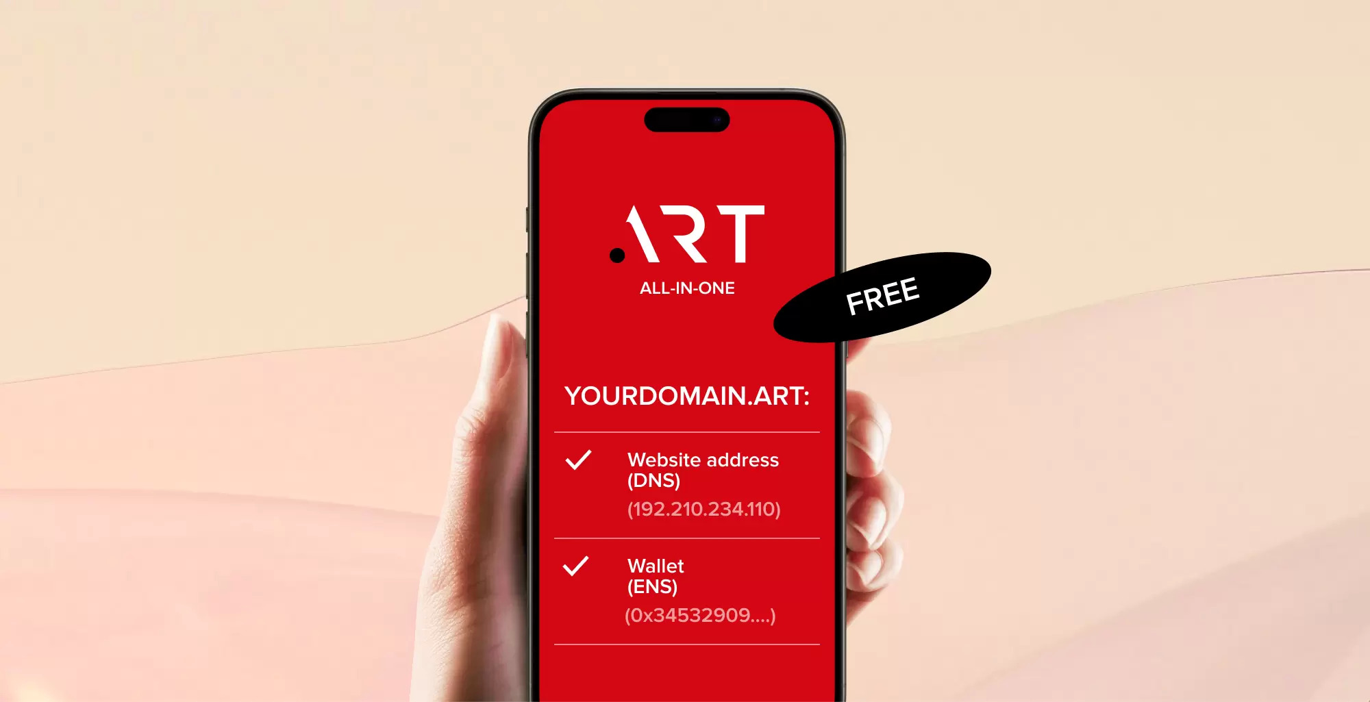 .ART introduces gasless Web3 compatibilty .ART introduces gasless Web3 compatibilty
