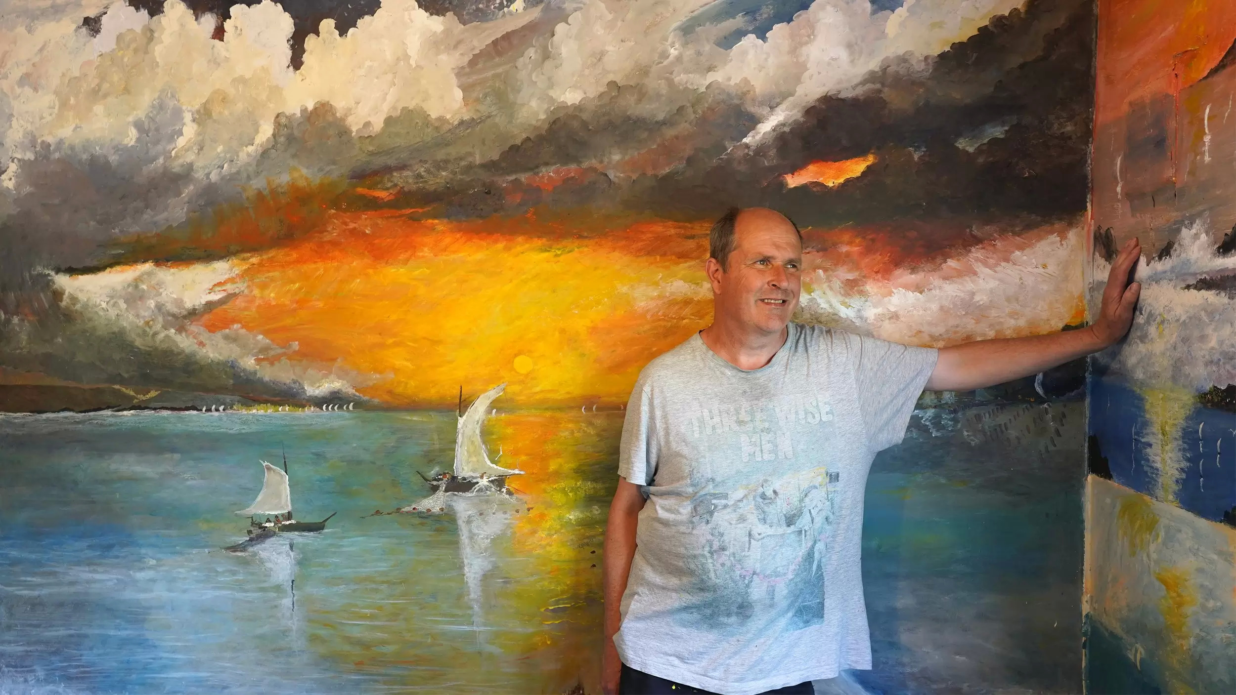 Mark Noble: healing through art