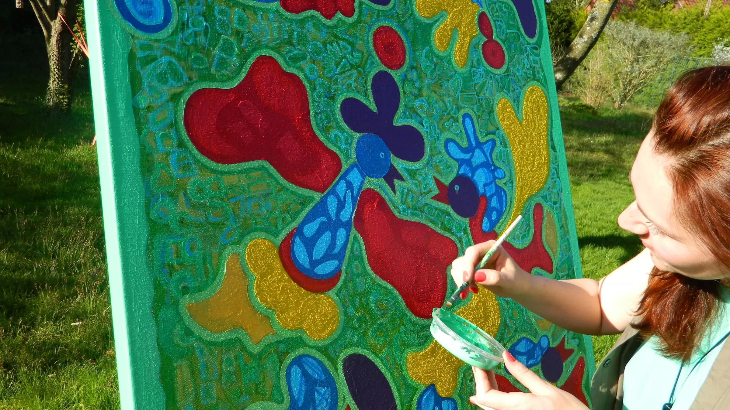 Uslada.art: Painting as Transformation